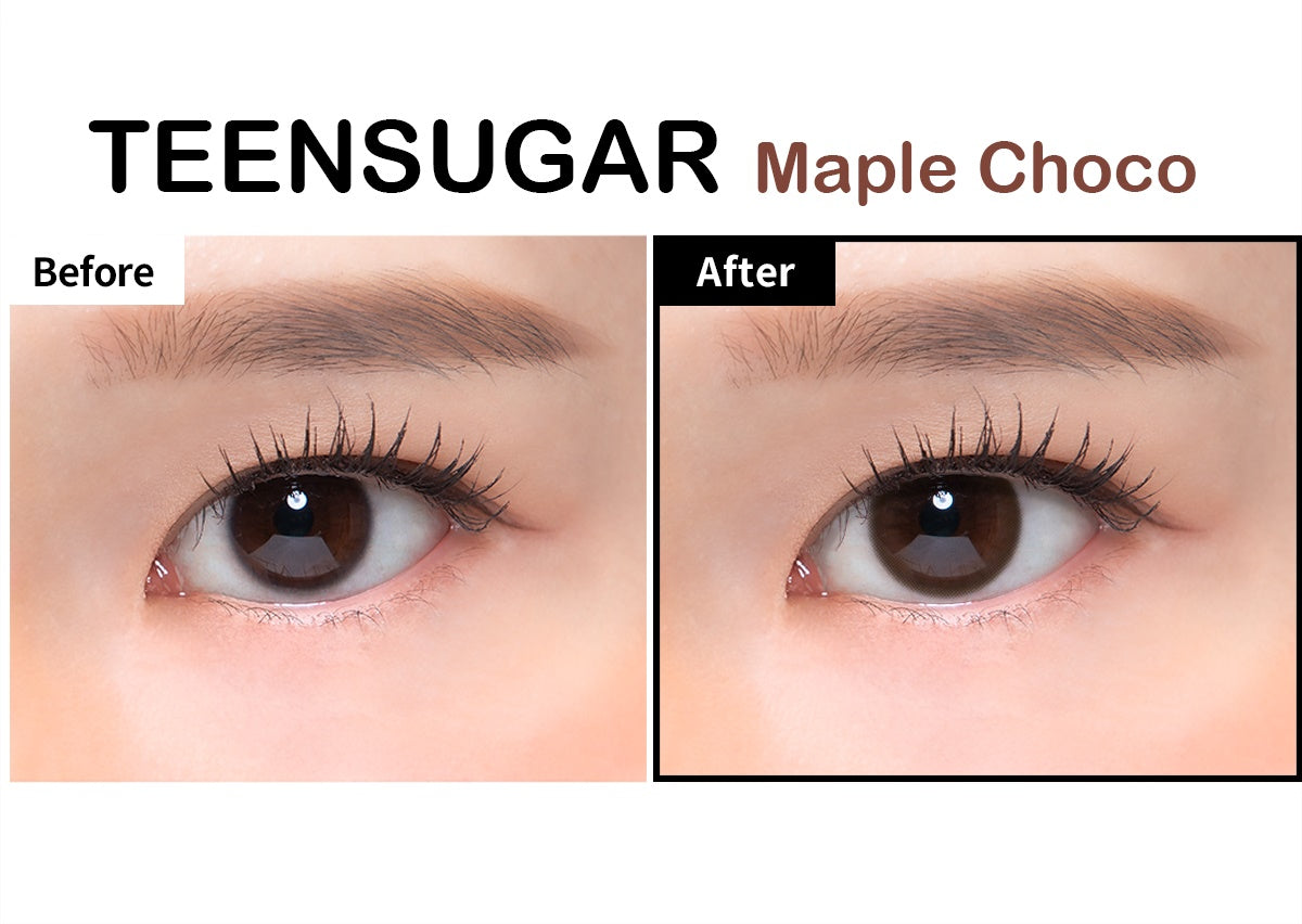 TEENSUGAR MAPLE CHOCO / 1MONTH, 2PCS – Dewrop